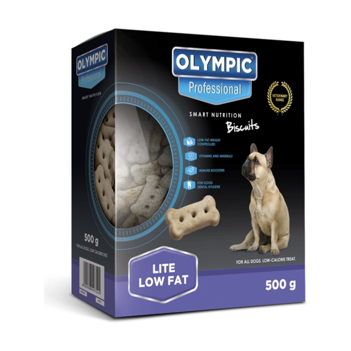 Olympic Professional Lite Biscuits Low Fat 500g — PetMad